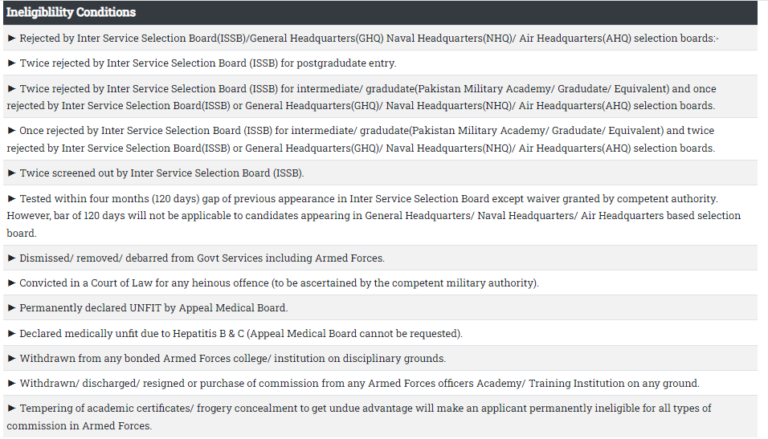 Join Pakistan Army as Captain Through Lady Cadet Course LCC 2026 Jobs